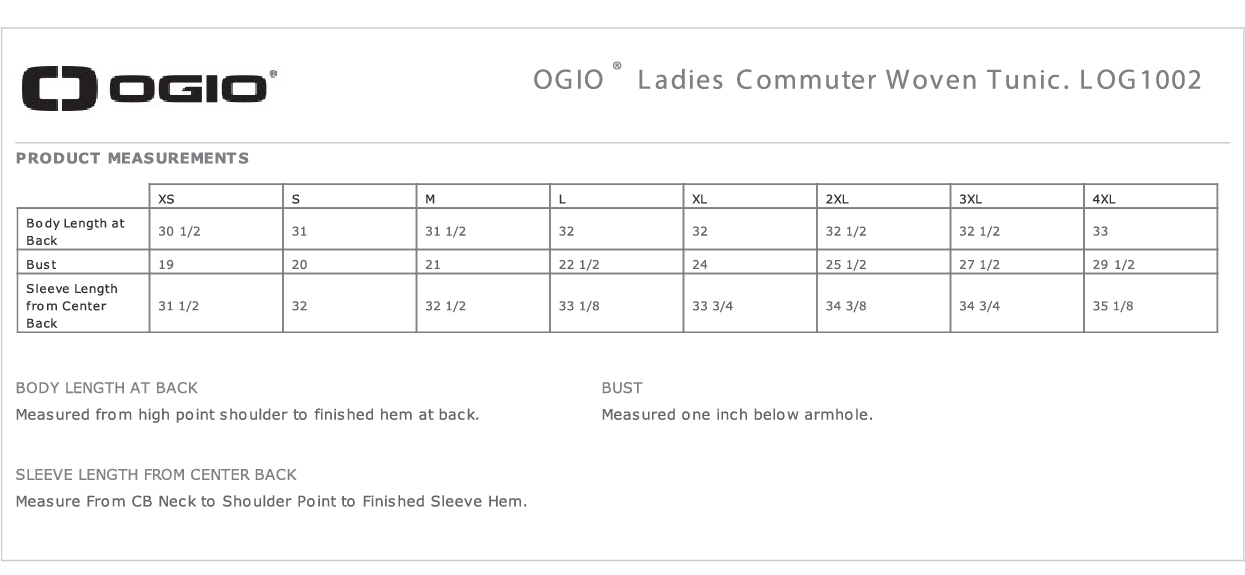 Promotional Images, Inc. Online Store - OGIO® Ladies Commuter Woven Tunic