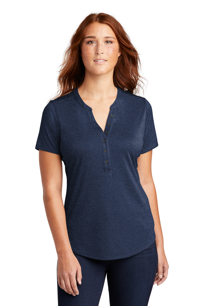 Graphix 2 Go, Inc. Online Store - Sport-Tek ® Ladies Endeavor Henley