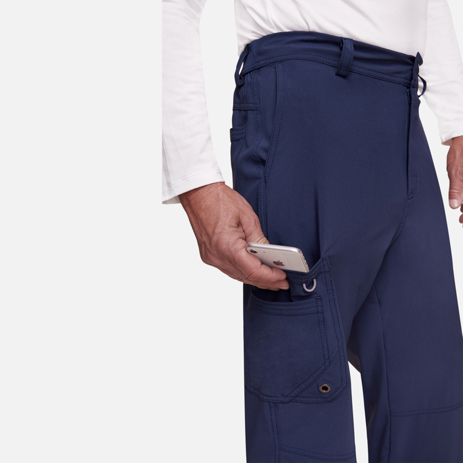 healogicscompanystore - Cherokee Infinity Zip Fly Cargo Scrub Pant (Men)